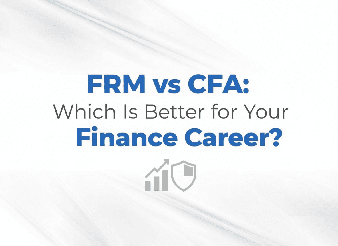 FRM vs CFA: Which Is Better for Your Finance Career? | Aswini Bajaj Classes